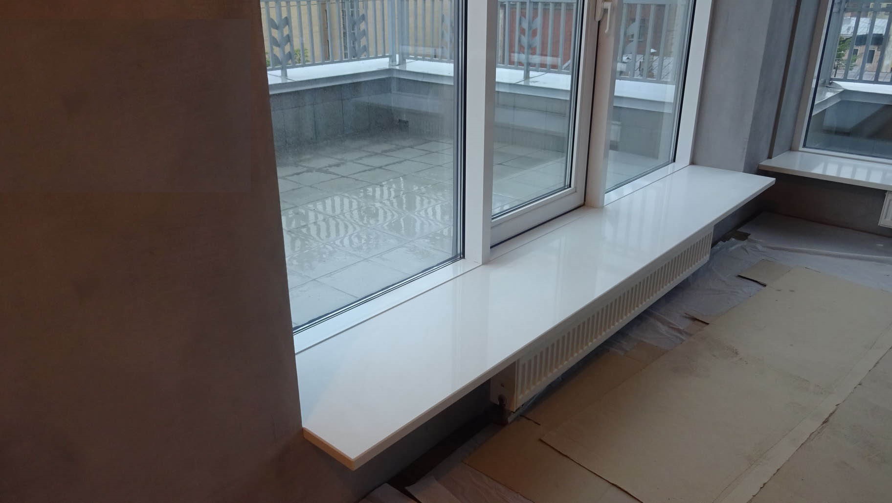 Pervaz Compozit Quartz - Glafuri Si Trepte de Interior - Montaj